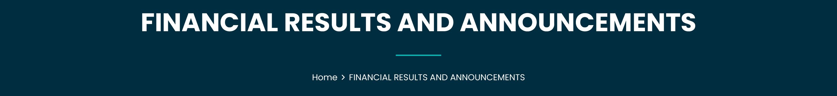 Financial Statements